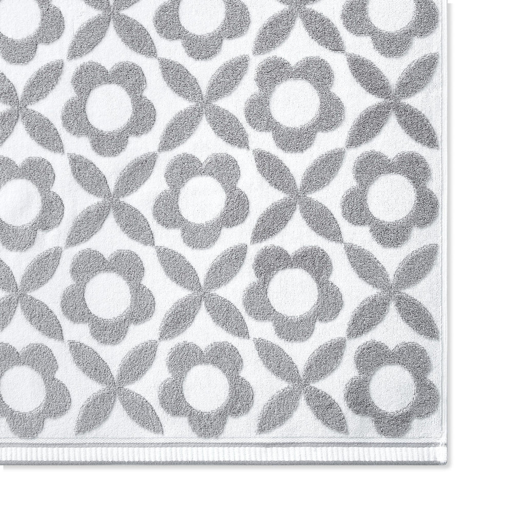 CARO Home: Daisy Geo 6-Piece Towel Set incl. 2 bath, hand & wash towels ...